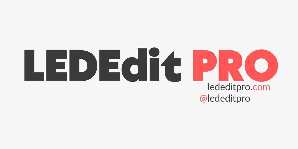 LEDEdit PRO (@lededitpro@mastodon.social) - Mastodon