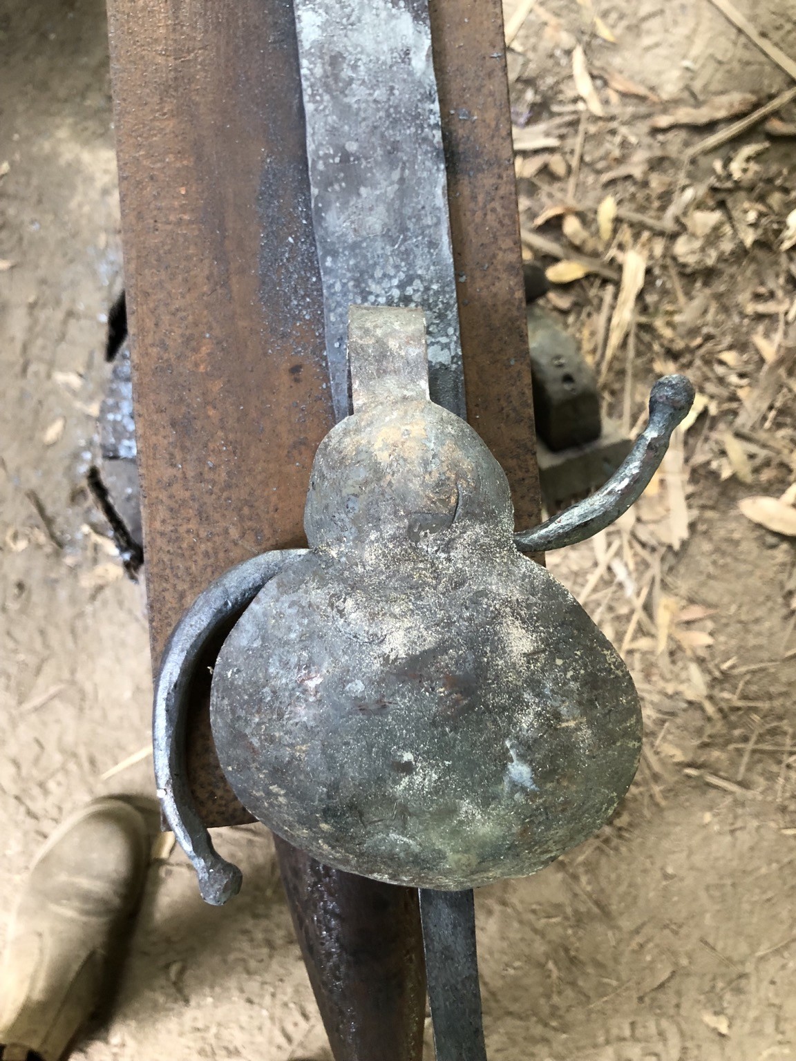 David de Groot 𓆉: "More progress. Forged in the bevels on the tip, s ...