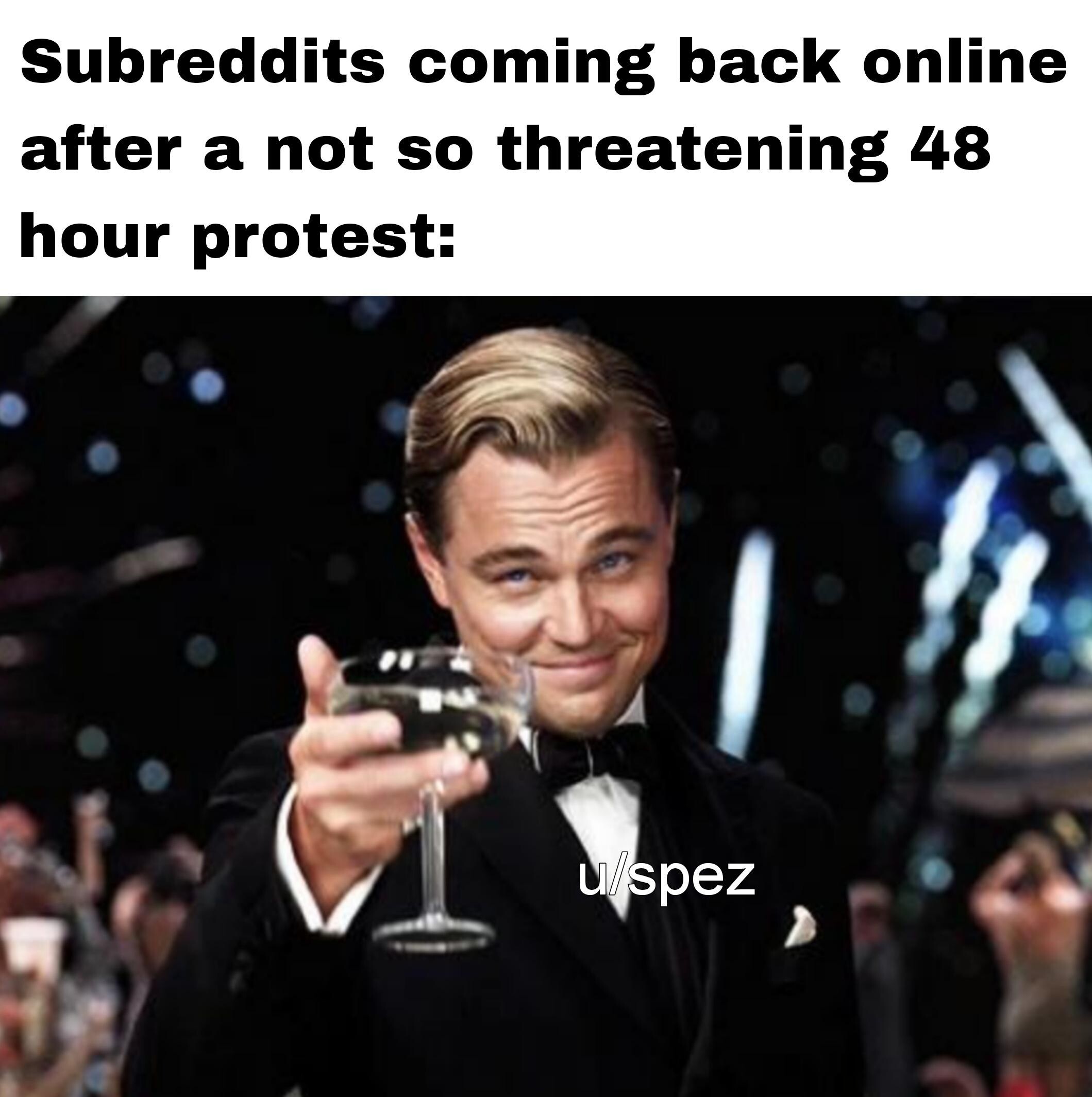 MemeTracker: "Welcome back everyone ! https://redd.it/149imq4 …" - Mastodon