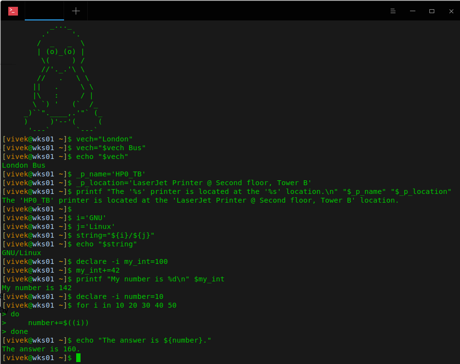 Nixcraft 🐧 Bash Append Text To A Variable Concatenate Strin… Mastodon