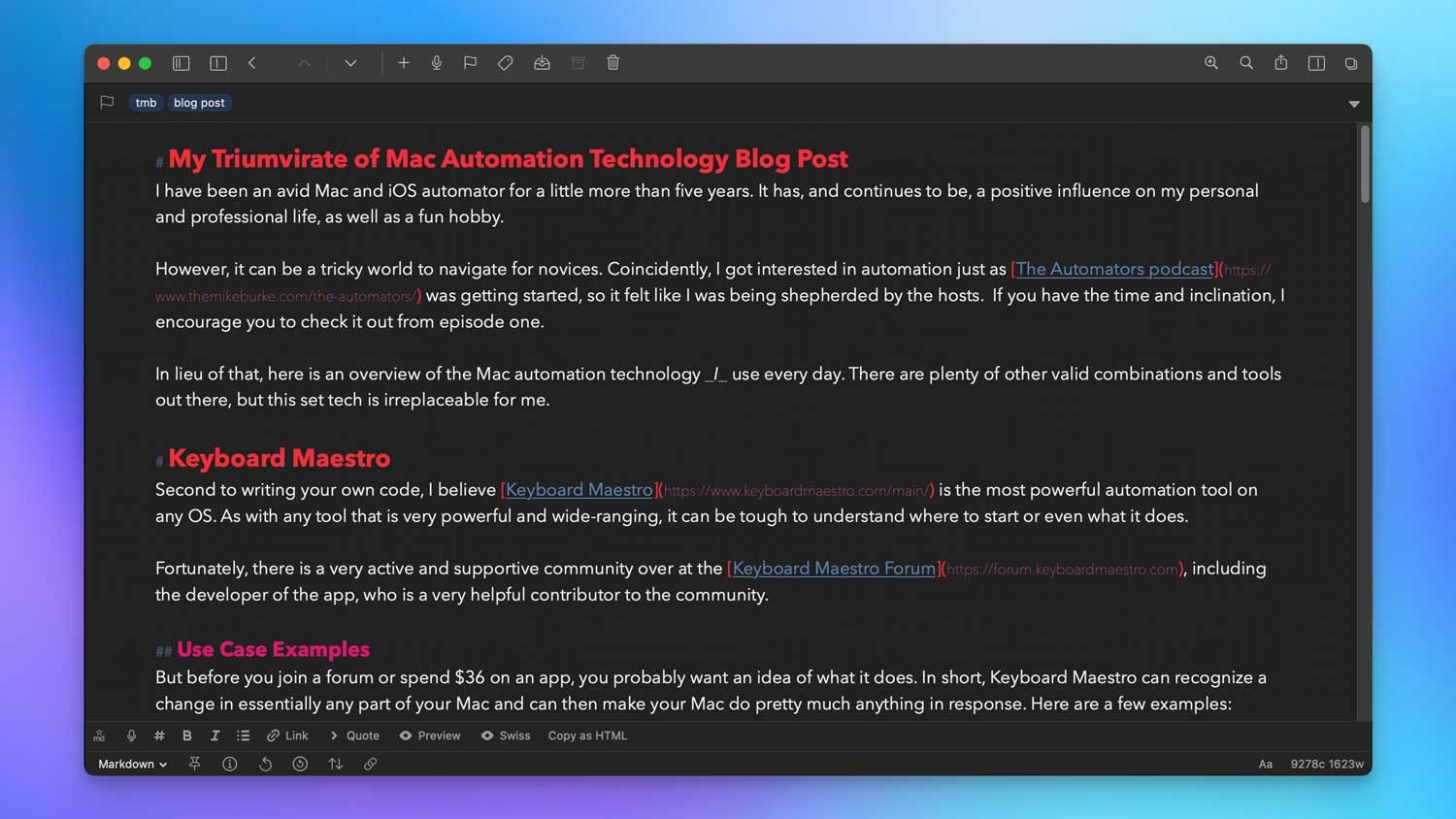 Keyboard Maestro (@KeyboardMaestro@mastodon.social) - Mastodon