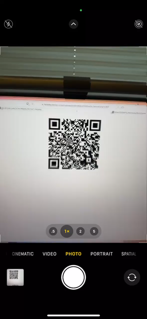 Adam Wilbert: "This is a wild QR code proof of concept that reso…" - Mastodon