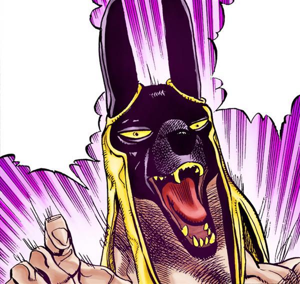every JJBA character: "Anubis (アヌビス神, Anubisu-shin, lit. "God Anubis ...